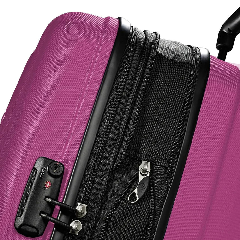 Samsonite Maleta Fiero Spinner 24" Rosa - Unity Stores
