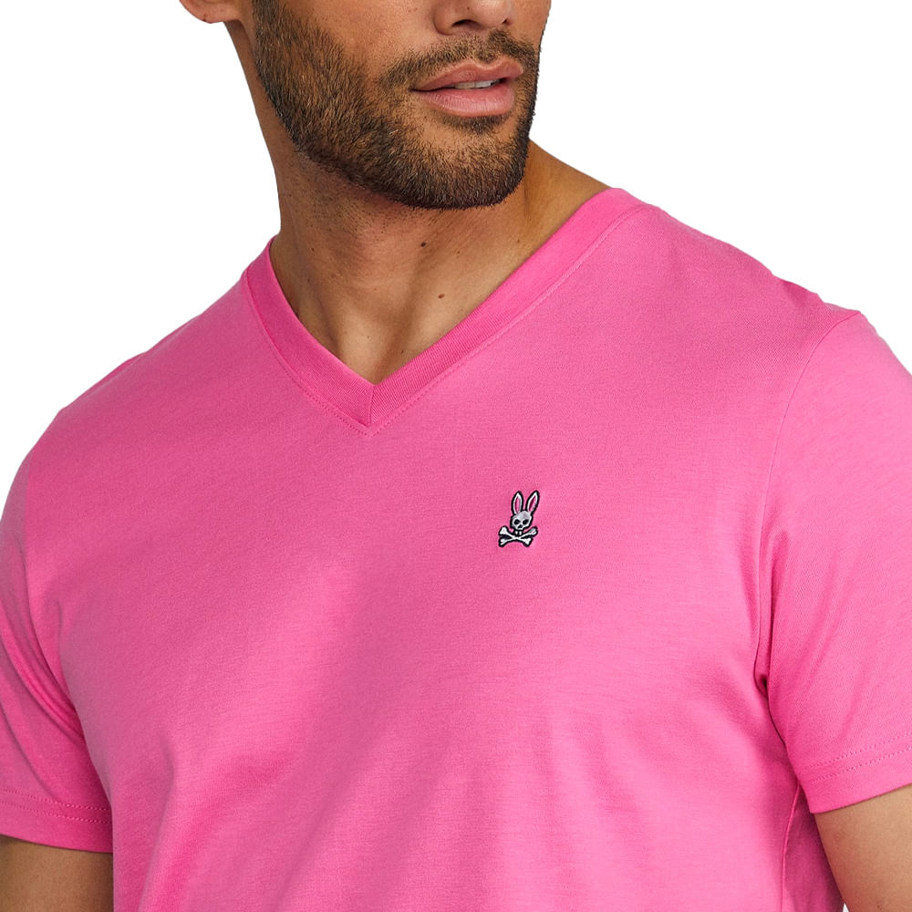 Classic V Neck T-Shirt Love Pink - Unity Stores