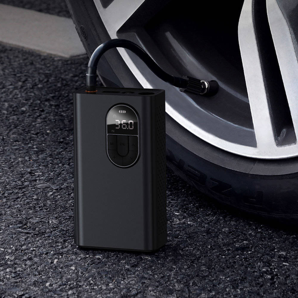 Inflador llantas Negro 2500mAh Negro - Unity Stores
