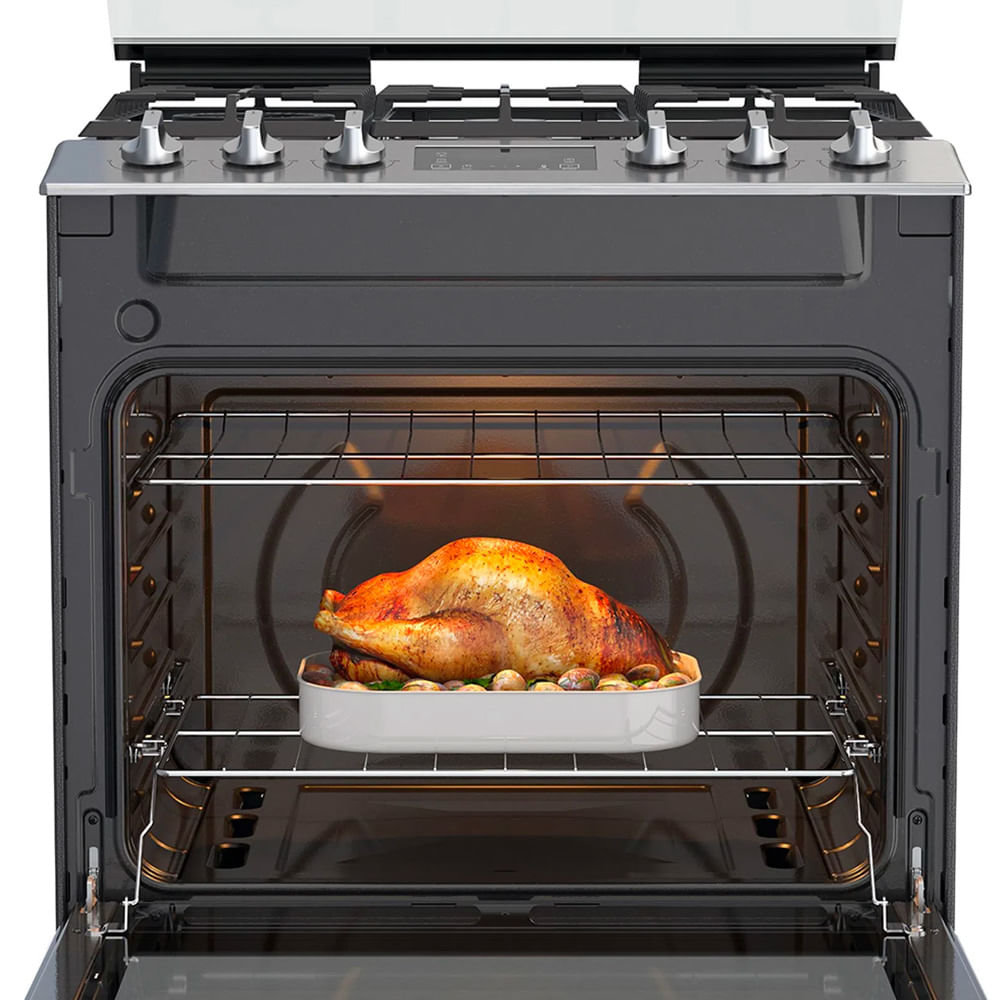 Cocina Gas 6Q Disp. Digital/Xpert Flamma - Unity Stores