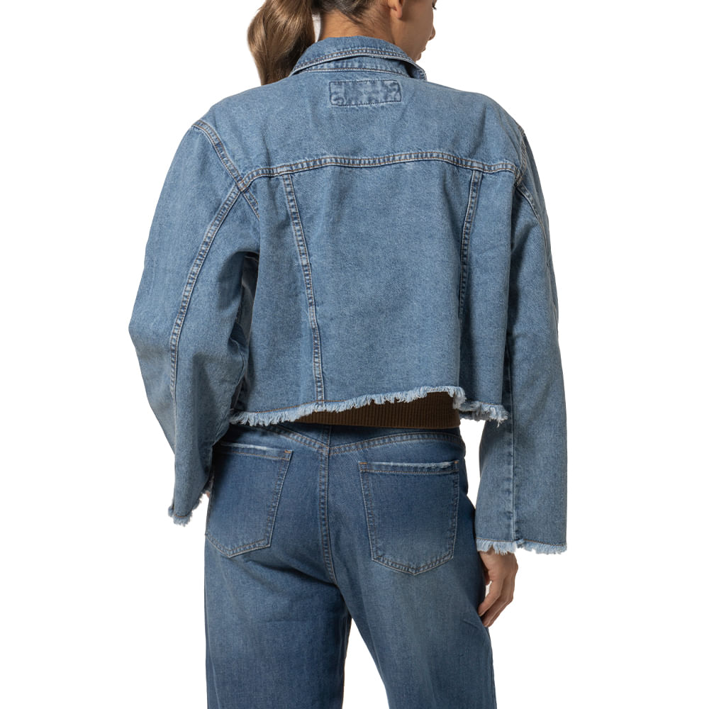 Cropped Denim Jacket - Unity Stores