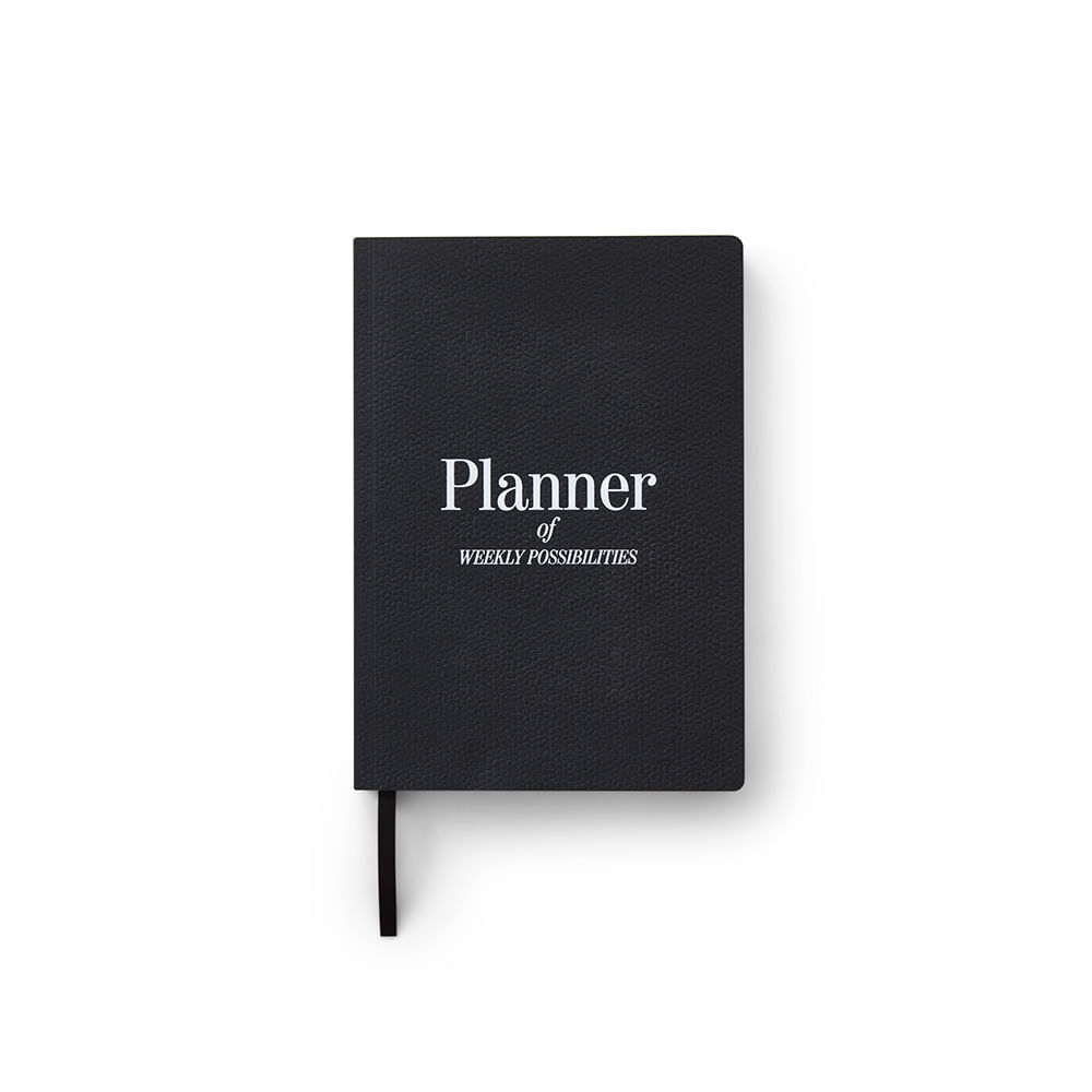 Planner Semanal Timeless Negro - Unity Stores