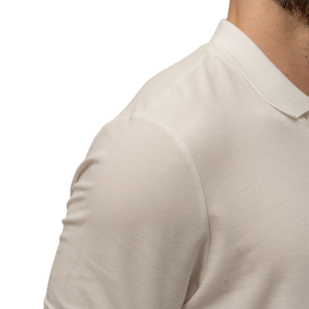 Polo Basic Algodon Pima White - Unity Stores
