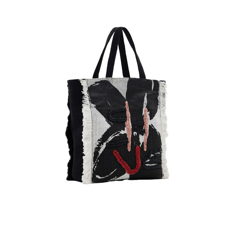Shopping Bag Black Pepo Neutral Gray - Unity Stores