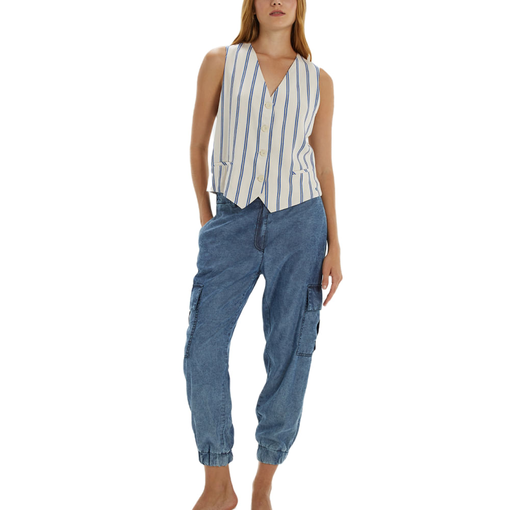 Pantalon Azul Indigo - Unity Stores