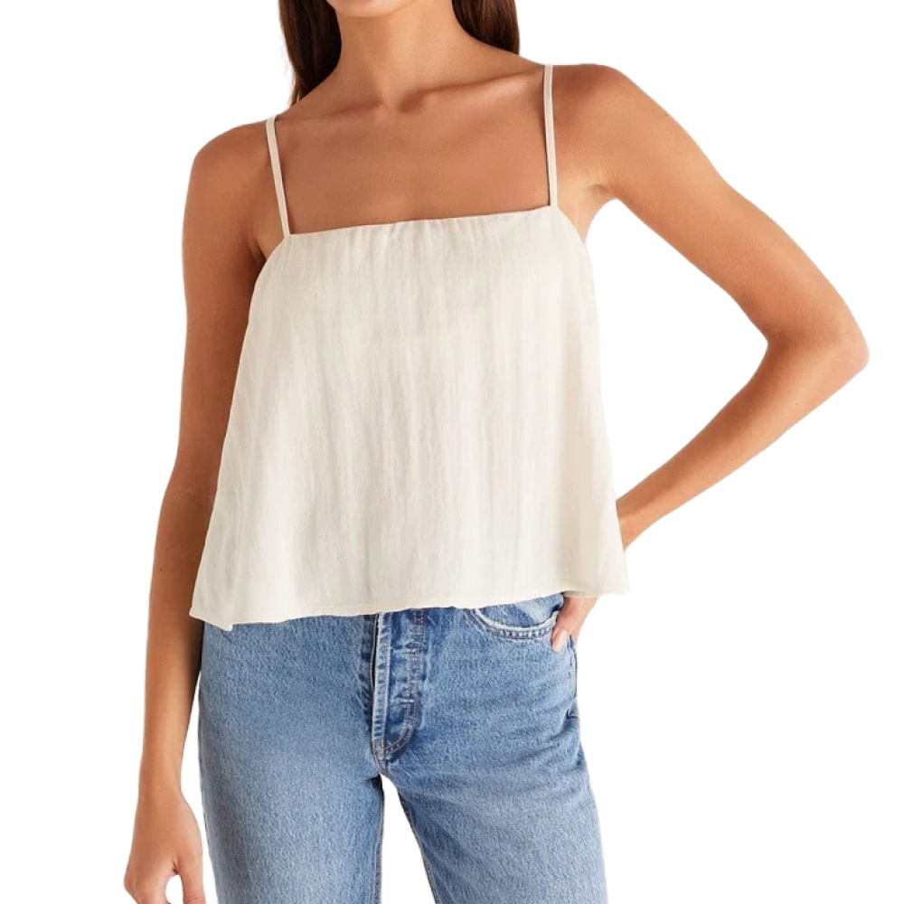 Annie Tank Adobe Blanco - Unity Stores