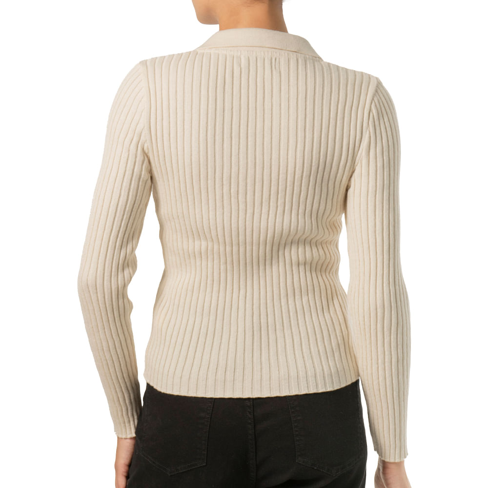 Sueter Polo Negro Crudo - Unity Stores