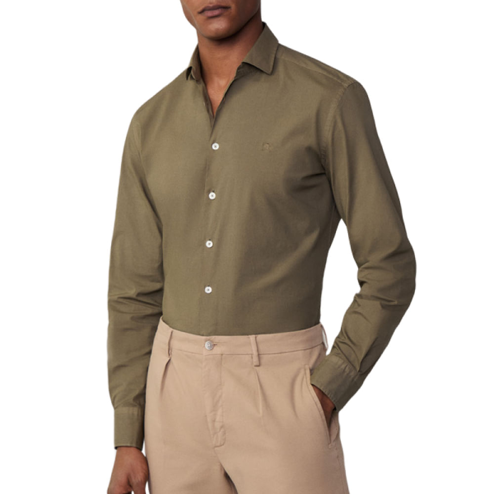 Shirt Ess Gmt Dyed Ok Khaki - Unity Stores