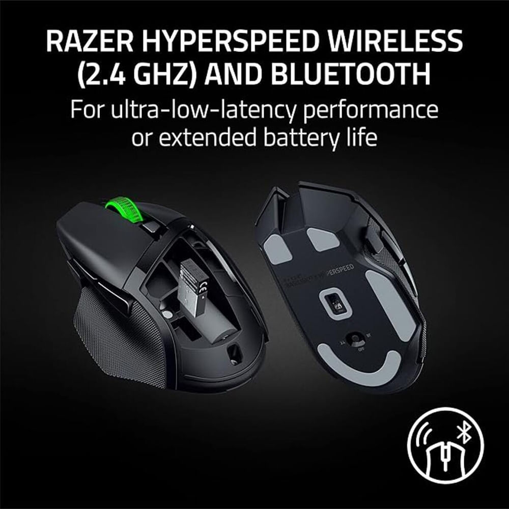 Razer Mouse Basilisk V3 X HyperSpeed Ergonomic - Unity Stores